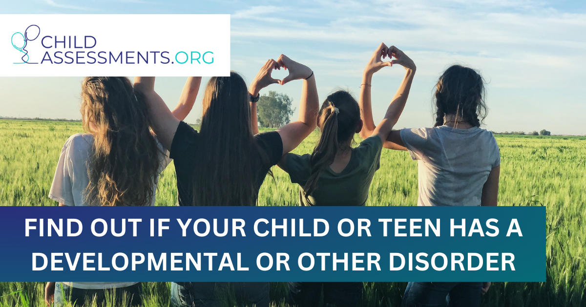 Child Assessments | Quick, free, instant confidential results